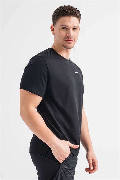 Nike Тениска за бягане Miler с Dri Fit Черен M Emagbg