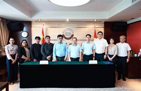 พิธีลงนามบันทึกข้อตกลงความร่วมมือทางวิชาการ ระหว่าง มหาวิทยาลัยบูรพา และ Xian University Of