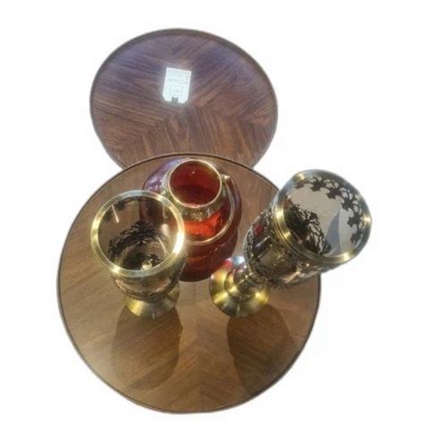 Round Wooden Nesting Table Set 2 Tables At Rs 15000 Set In Mohali Id 27104481988