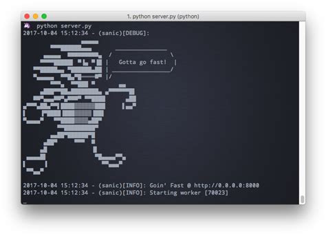 Creating An Async Python Sanic Server Sanic Python Free Transparent
