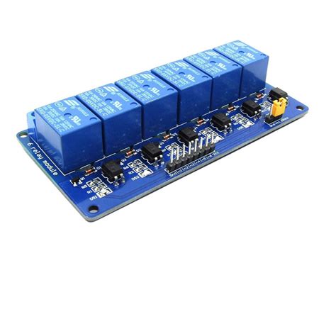 6 Channel 5V Relay Module With Optocoupler Buy Online At Low Price In India ElectronicsComp Com