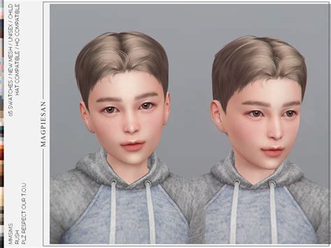 Mmsims S4cc Mmsims Hair Rush Cu Download Emily Cc Finds