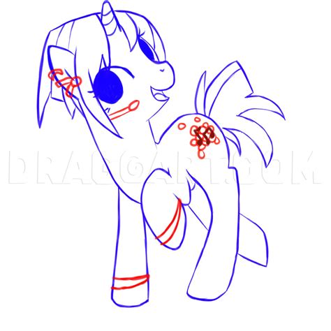 How To Draw A Mlp Base For Beginners