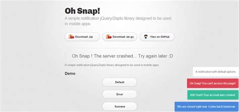 6 Jquery Notification Bar Plugins
