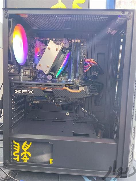 کیس گیمینگ 8 گیگ گرافیک رایانه رومیزی گرگان دیوار