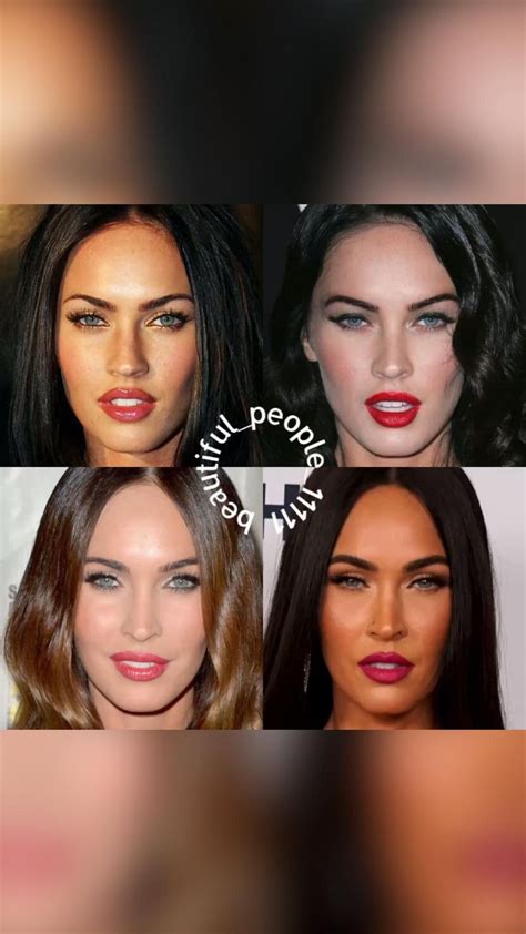 Megan Fox Before And After Beauty Hacks Skin Care Routine Beautiful Women