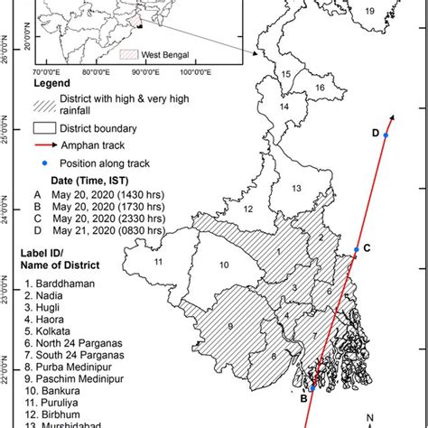 Assessing The Impacts Of Amphan Cyclone Over West Bengal India A