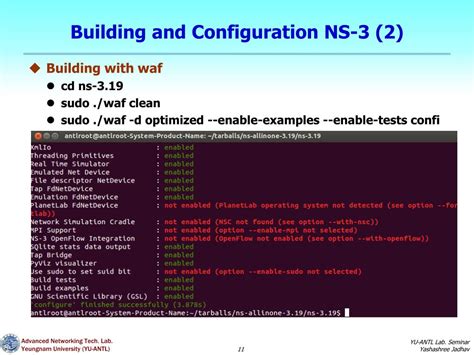 PPT NS 3 Simulation PowerPoint Presentation Free Download ID 2382481