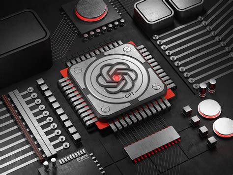 Chat Gpt 3d Cpu By 4rmvn For Duxica On Dribbble