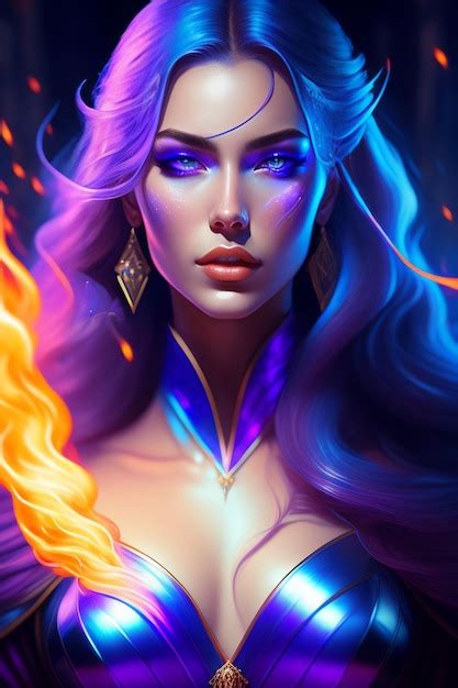 Premium Ai Image Witch