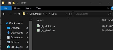 How To Delete A File Using R Geeksforgeeks