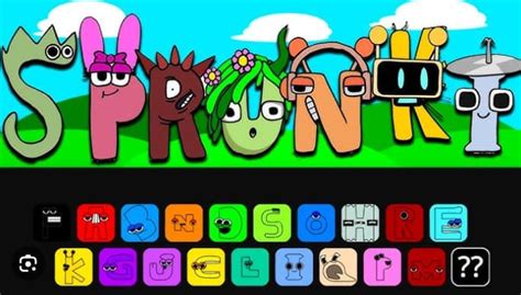 Sprunki But Alphabet Lore Unleash Your Creativity In A Whimsical Alphabet Adventure Spunky