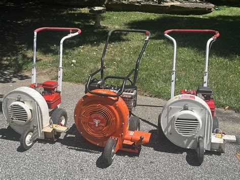 Walk Behind Leaf Blower 8hp Billy Goat And 5hp Little Wonder For Sale