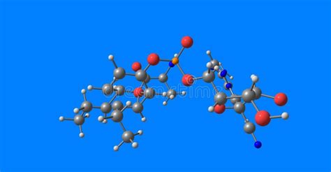 Remdesivir Chemical Structure Skeletal And Structural Formula Stock