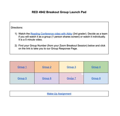 Facilitate Collaborative Performance Based Tasks In A Synchronous Course Meeting Topr