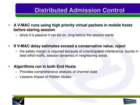 Ppt Distributed Control Algorithms For Service Differentiation In Wireless Packet Networks