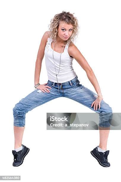 백인종 여자 흰색 바탕에 그림자와 2015년에 대한 스톡 사진 및 기타 이미지 2015년 가득 찬 귀여운 Istock