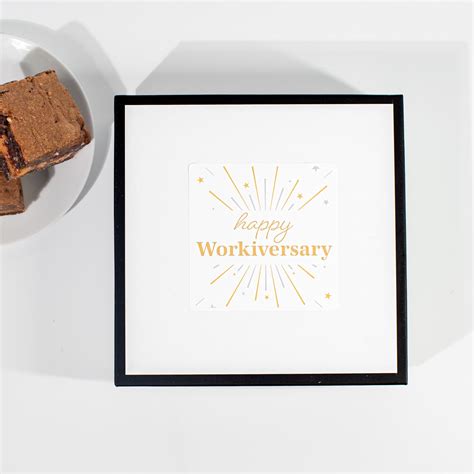 Killer Brownie® Happy Work Anniversary T Box Dorothy Lane Market