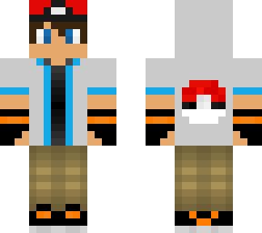 Pokemon Trainer Minecraft Skin