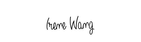 80 Irene Wang Name Signature Style Ideas Best E Signature