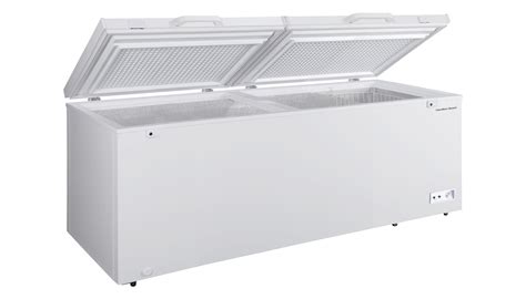 Hamilton Beach 21 Cu Ft Chest Freezer White Double Door Deep Freezer For Garage Basement