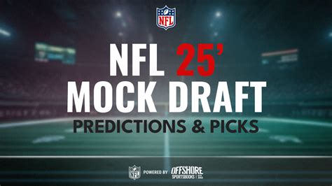 Nfl Mock Draft 🏈 Predicting Every 1st Round Pick 2025