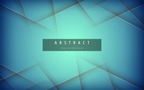 Abstract Modern Background Gradient Color Blue Green Gradient With Geometric Decoration