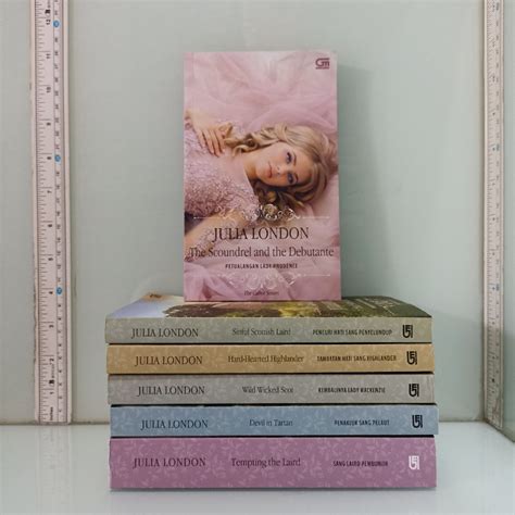 Jual Koleksi Novel Julia London Judul Ada Dideskripsi Shopee Indonesia