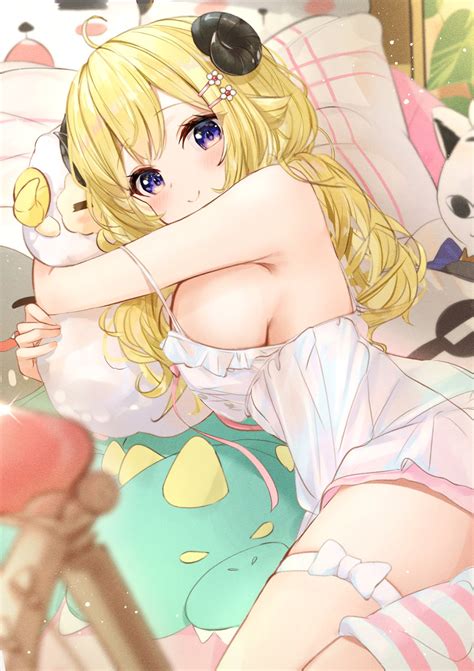 Tsunomaki Watame And Tsunomaki Watame Hololive Drawn By Hai