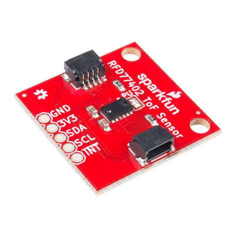 Distance Sensor Breakout Rfd77402 Qwiic Sparkfun Usa