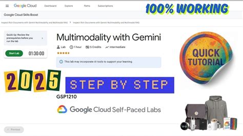 Multimodality With Gemini Gsp1210 Step By Step Tutorial Qwiklabs