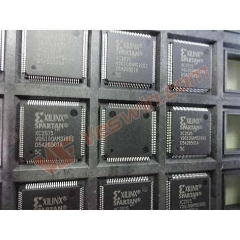 XC2S15 5VQG100C XILINX Processors Microcontrollers Veswin Electronics