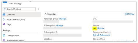 How To Deploy Multiple Branches To An Azure Static Web App Using Github
