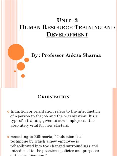 Hrm Unit 3 Notes Pdf Human Resource Management Evaluation