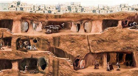 Derinkuyu An Ancient Multi Level Underground City Gluwee