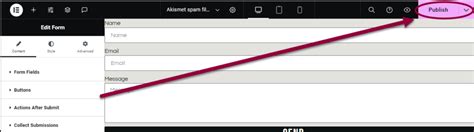 Block Spam Messages From Forms Elementor