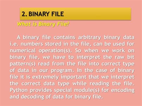 Data File Handling In Python Programming Ppt