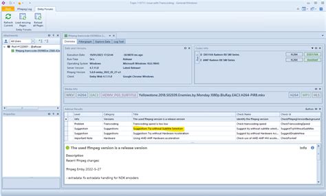 Issue With Transcoding Generalwindows Emby Community
