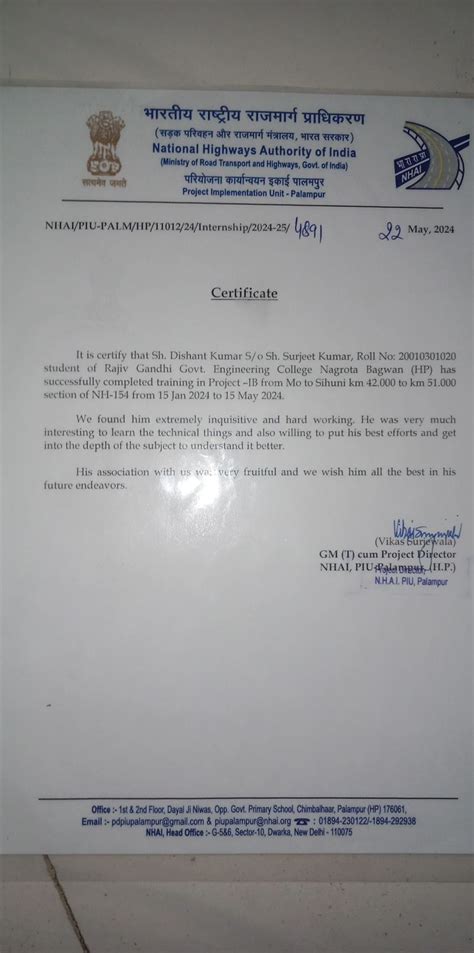 dishant kumar on linkedin excited to share that i ve successfully completed my internship under