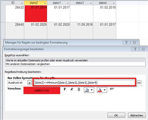 Ms Access Find Minimum Value In Row On Datasheet Stack Overflow