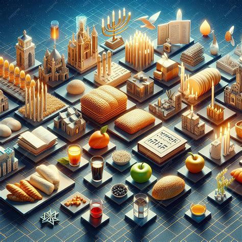 Premium Photo Modern Passover A 3d Look At Traditional Symbols