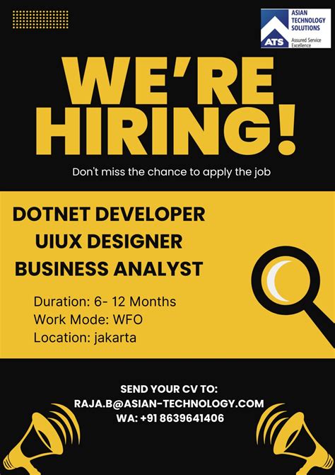 linkedinfam ats hiring dotnetdeveloper dotnet go sqlquery