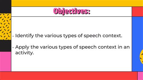 Types Of Speech Context Module 2 2 Pptx