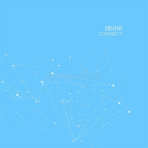 Vector Atom Geometric Structure Digital Graphic Network Molecule