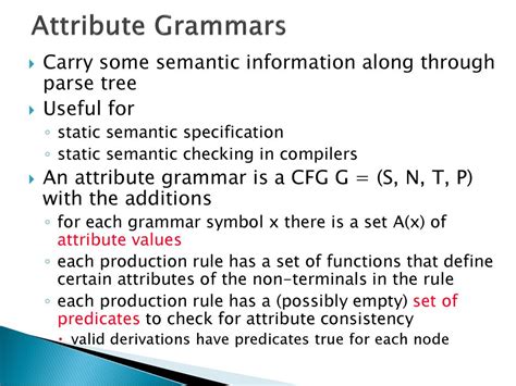 Csci 3370 Principles Of Programming Languages Syntax Cont Ppt