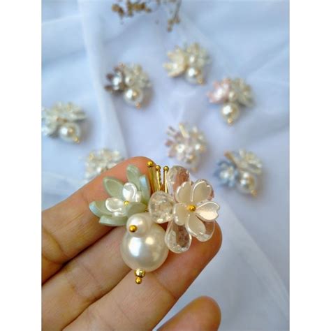 Jual Bros Bunga Imut Bros Hijab Bros Kerah Harga Untuk 1pcs Bros Shopee Indonesia