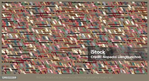 벡터 이음새가 없는 패턴 일러스트 레이 션 사각형 줄 지어 모양 아트 모던 양식에 대한 스톡 벡터 아트 및 기타 이미지 모던