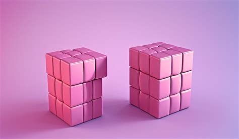Premium Ai Image Rising Prospects Increasing Cube Block Stacking With