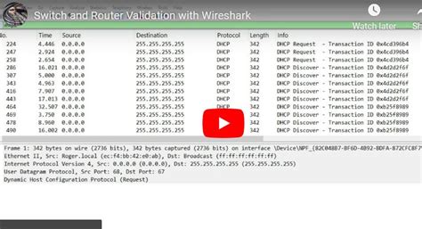 Switch And Router Validation With Wireshark I Get Involved In A Lot Of Network Migration Or
