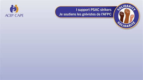 Solidarity With Psac